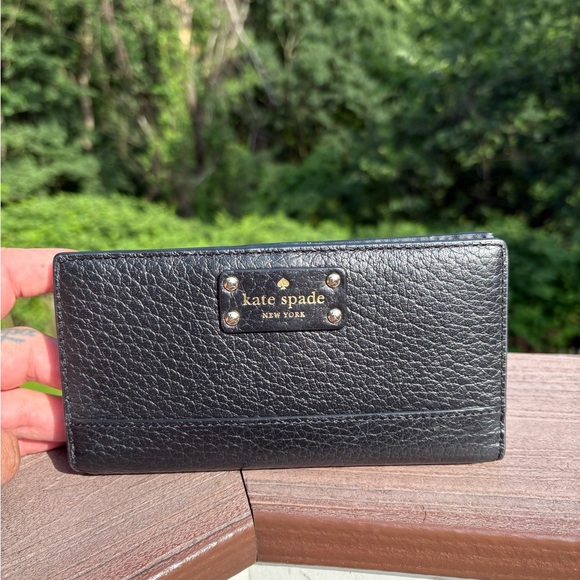 kate spade | Bags | Kate Spade Bay Street Stacy Wallet Pebble Leather ...